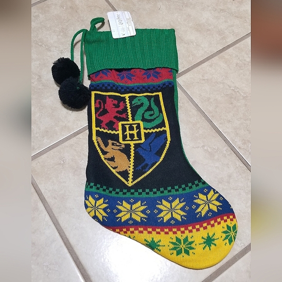 Warner Bros. | Holiday | Harry Potter Hogwarts Crest Knit 8 Inch ...